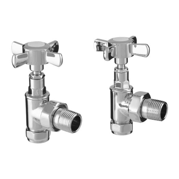 Shipston Manual Radiator Valve Set - Cast Iron Radiators | Traditional ...
