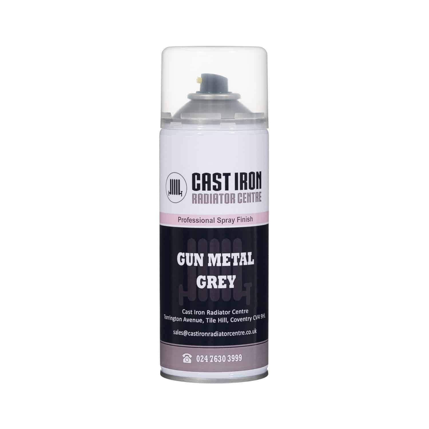 Cast Iron Radiator Touch Up Aerosol Paint (400ml)