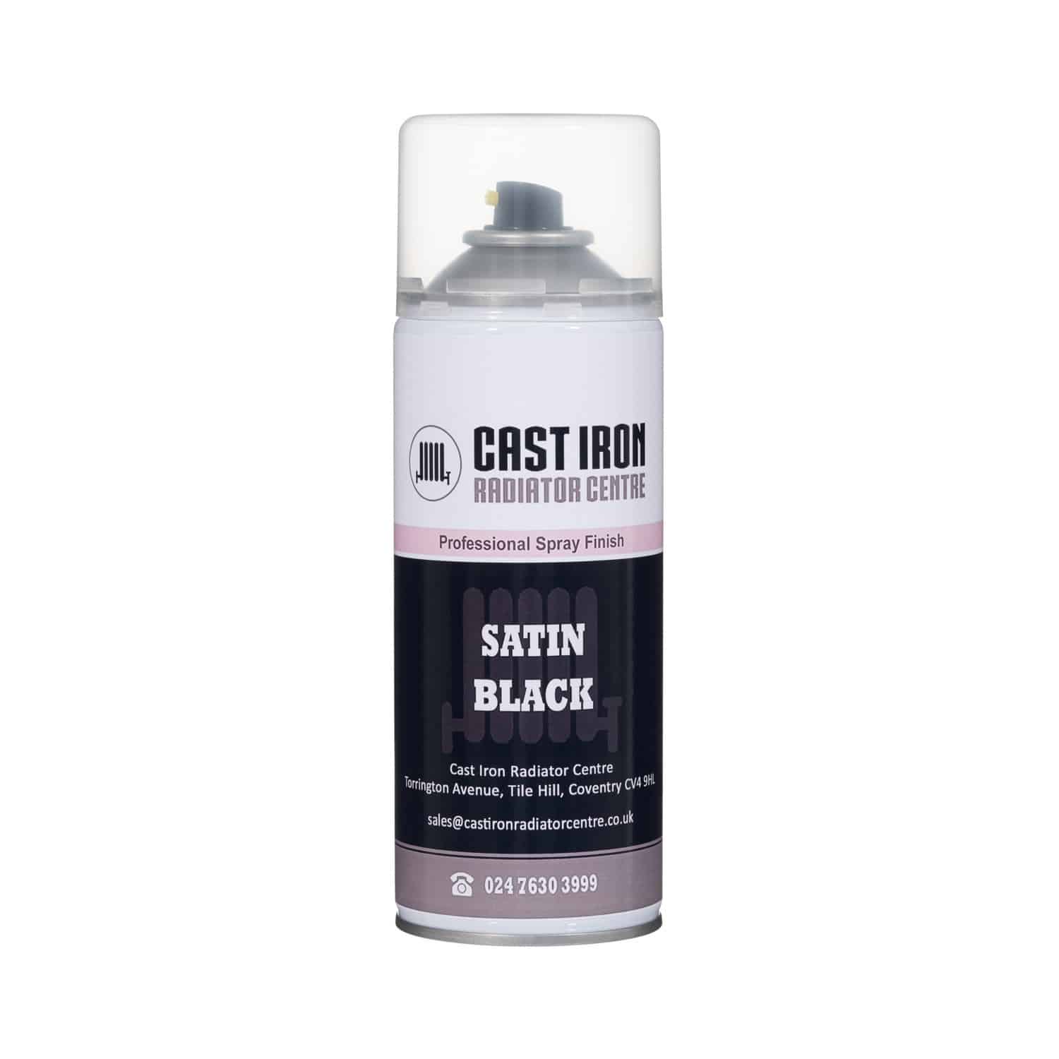 Cast Iron Radiator Touch Up Aerosol Paint (400ml)